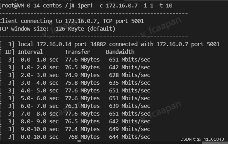 使用iperf进行网络性能测试-CSDN博客