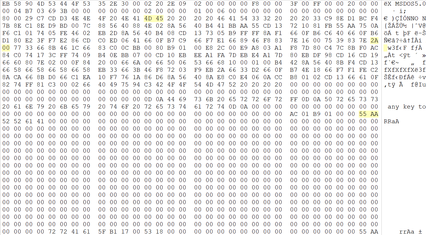SD卡损坏及手动修复记录_winhex修复taw内存卡-CSDN博客