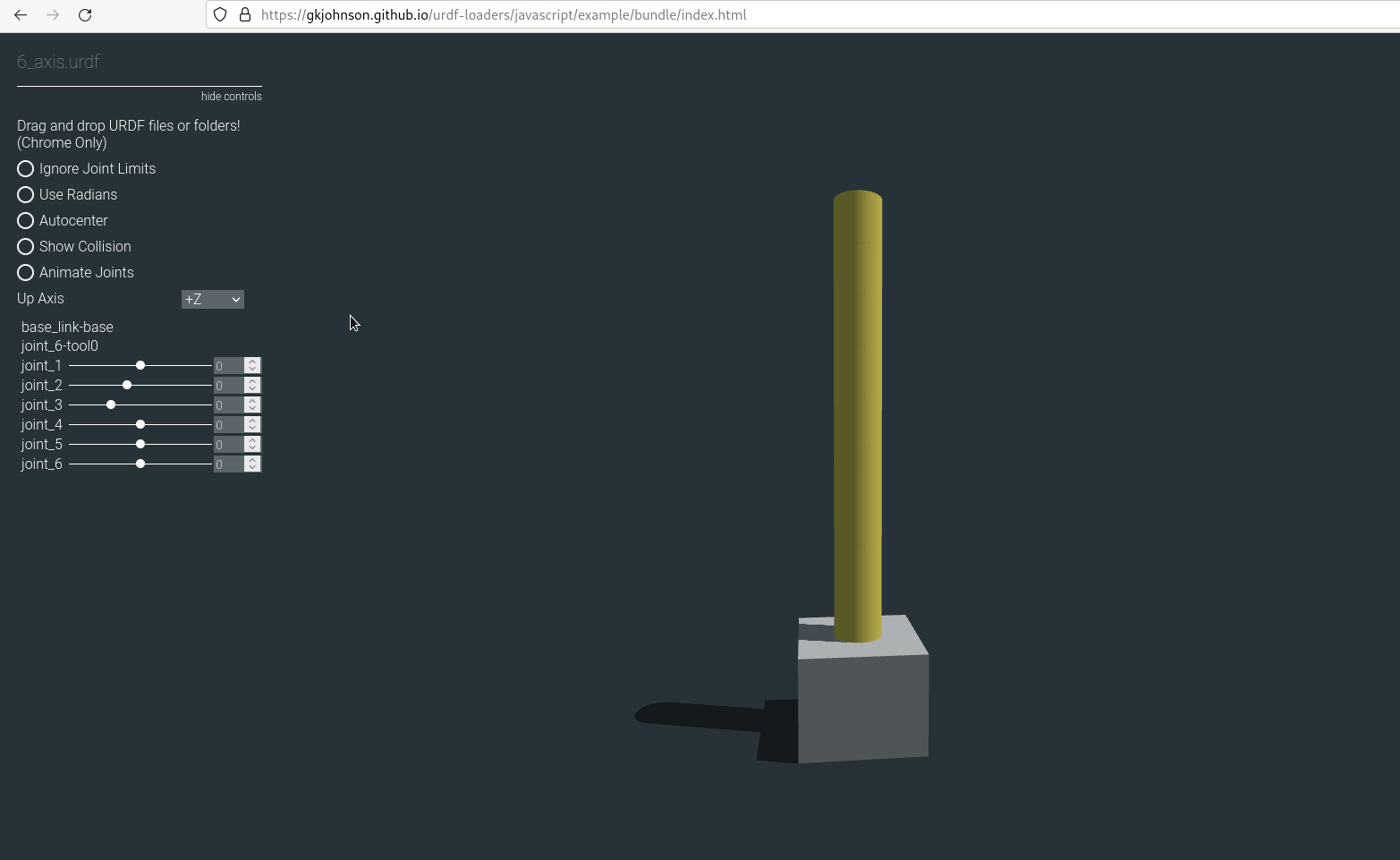 分享几个在线浏览URDF文件的网站_urdf在线-CSDN博客