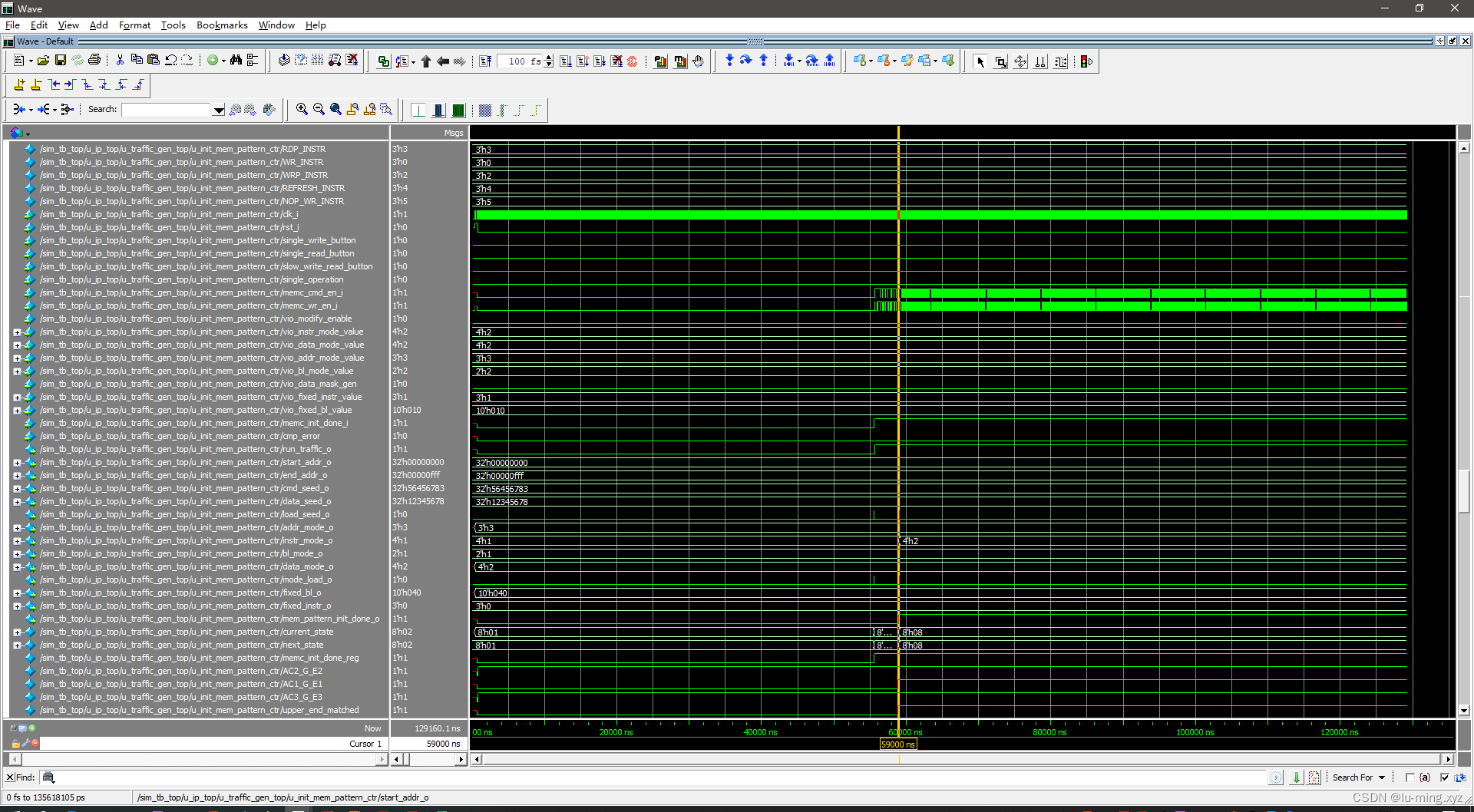 XIlinx MIG 控制DDR3 SO-DIMM内存条（三）：MIG IP核仿真与调试过程_xilinx ddr rdimms-CSDN博客
