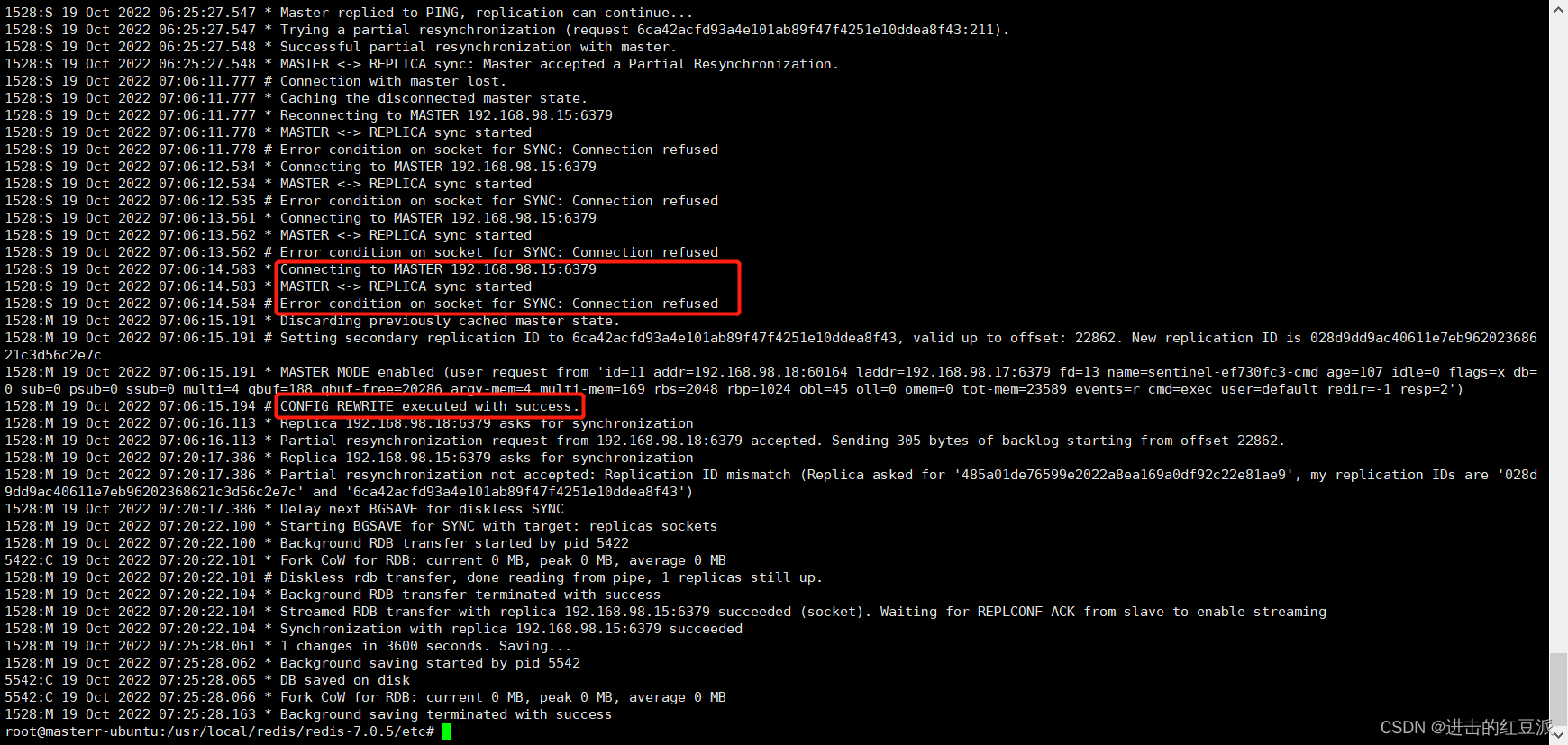 ubuntu系统下redis集群搭建教程（主从+哨兵）_ubuntu 安装 redis7.0 集群-CSDN博客