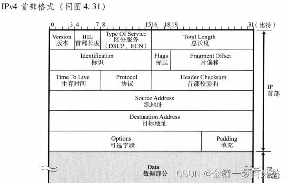 IPv4、IPv6、UDP、TCP 数据报首部格式分析_ipv4数据报源端口-CSDN博客