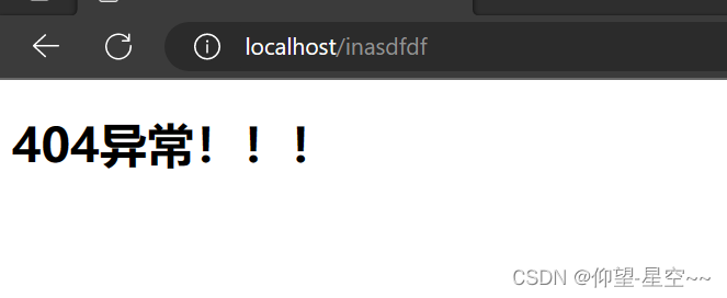 Springboot异常处理 Csdn博客