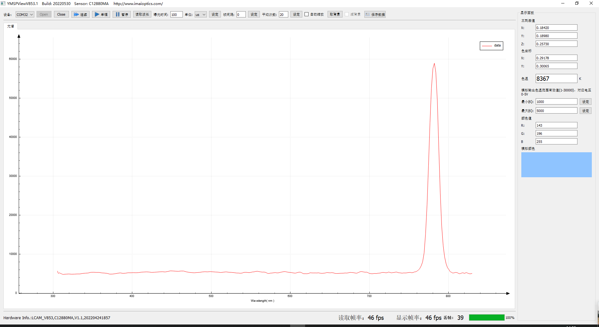 日本滨松hamamatsu超微挂光谱仪C12880MA模组，制作可见光高速照度计_rec12880ma-10, hamamatsu photonics, shizuoka, japa-CSDN博客