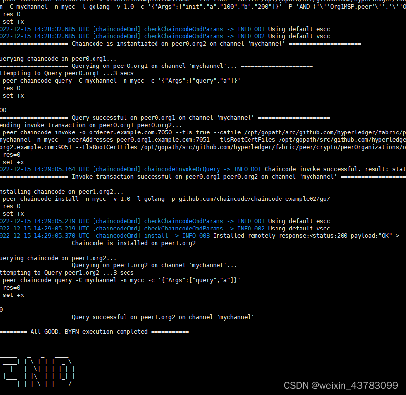 Fabric1.4.3搭建环境遇到的问题_description: error applying config update to exist-CSDN博客