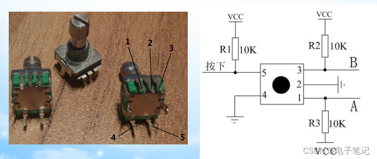 51单片机数字旋转编码器内部原理应用与实现 Day5旋转编码器模块c51 Csdn博客