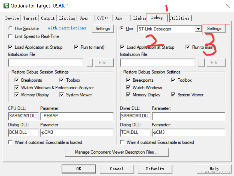 STM32使用ST-Link下载器下载正确操作方式以及ST-LINK下载失败“target dll has been cancelled”等 ...