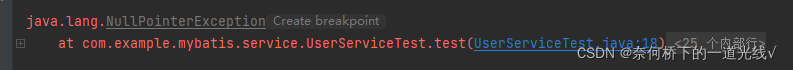 Springboot整合mybatis测试发生空指针异常 Spring Boot Springbootconfiguration Getdatasource Csdn博客
