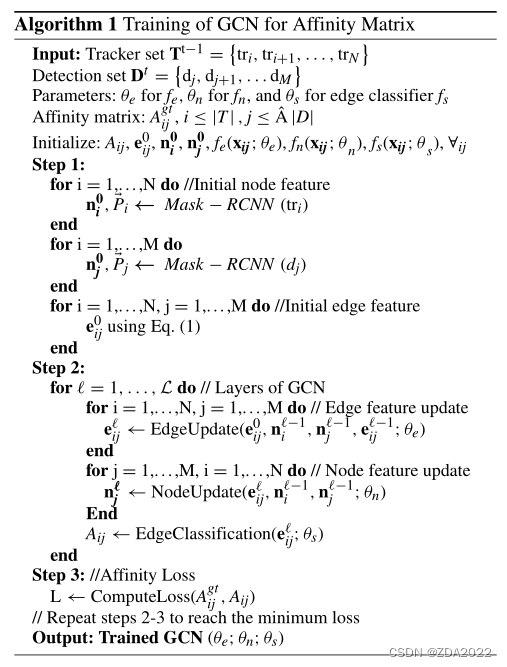 GNN文献阅读-Graph Convolution Neural Network-Based Data Association for Online Multi-Object Tracking ...