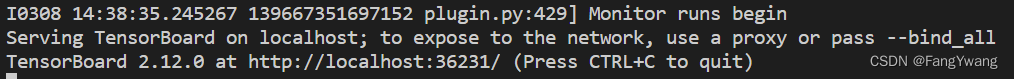 We failed to start a TensorBoard session due to the following error: Timed out after 60 seconds ...