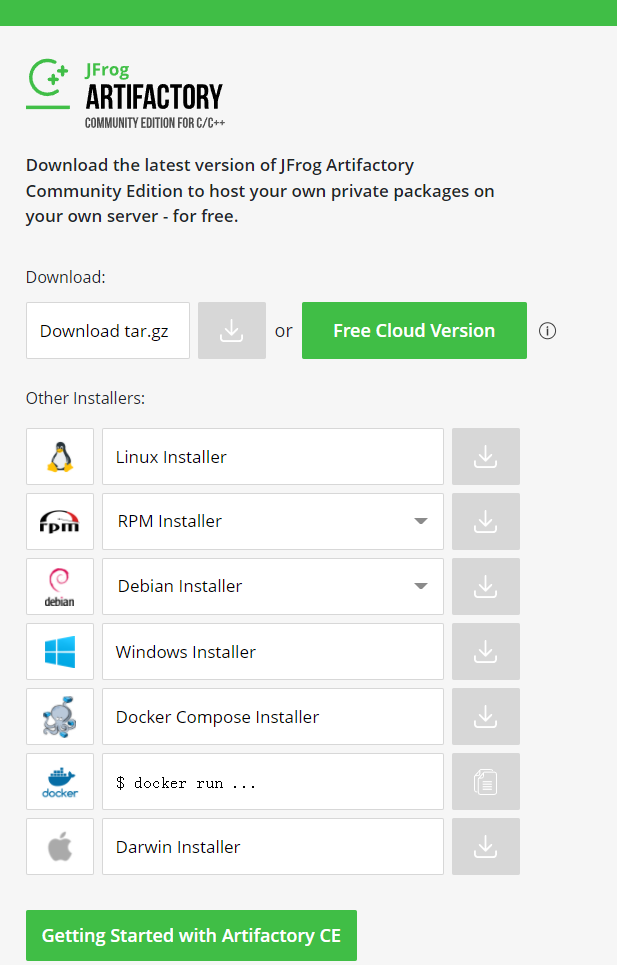 conan入门(一):conan 及 JFrog Artifactory 安装-CSDN博客