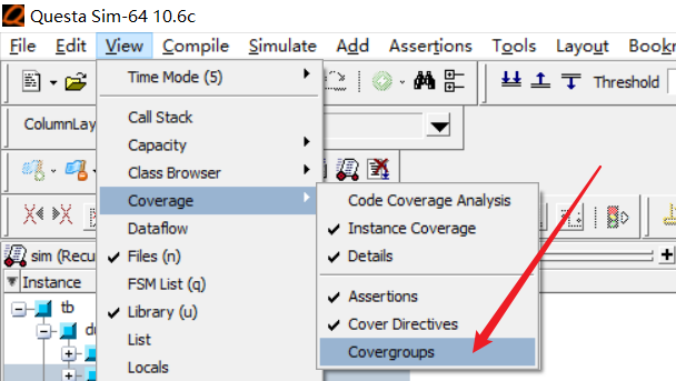 SystemVerilog学习之路（8）— QuestaSim里覆盖率的查看_questasim 生成覆盖率-CSDN博客