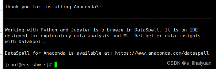 连接云服务器（linux）并搭建anaconda3的python环境过程_云端安装anaconda-CSDN博客