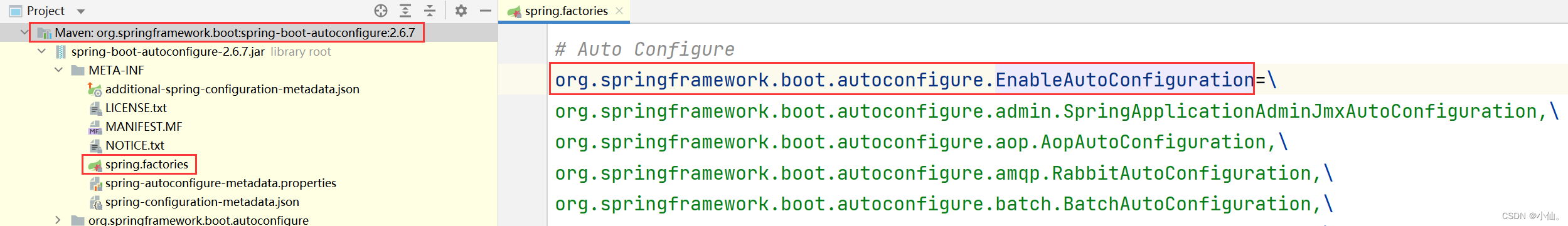 Springboot——》 Enableautoconfiguration注解 Org Springframework Boot