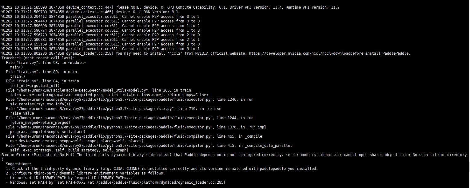 ubuntu20.04 anaconda3虚拟环境安装 paddlepaddle-gpu 2.2.0_paddlepaddle is installed successfully only ...