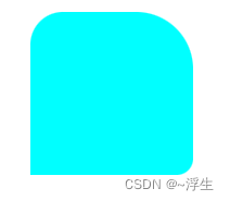 CSS圆角 border-radius属性详解:_border-radius为什么只生效下面两个角-CSDN博客
