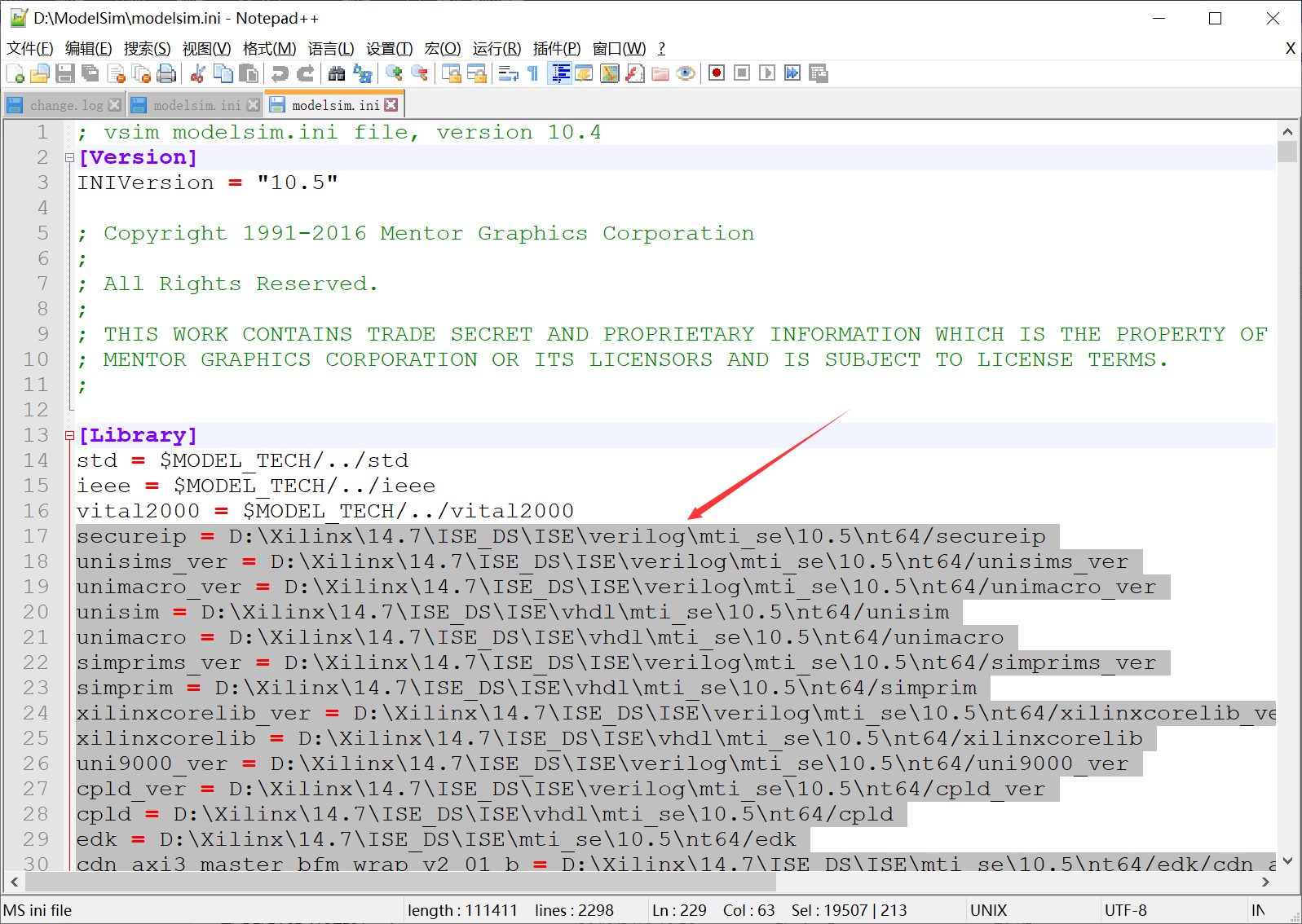 Modelsim10.5和ISE14.7安装及联合仿真_ise连接modelsim-CSDN博客
