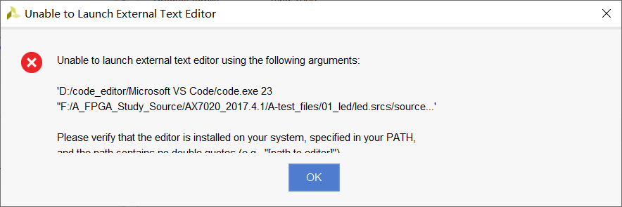 Vivado配置VsCode的一个错误：关闭Vscode管理员模式_vscode取消管理员身份-CSDN博客