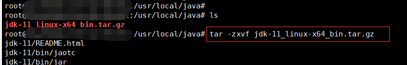 Linux下安装和卸载jdk11（附带环境变量配置）_linux卸载java11-CSDN博客