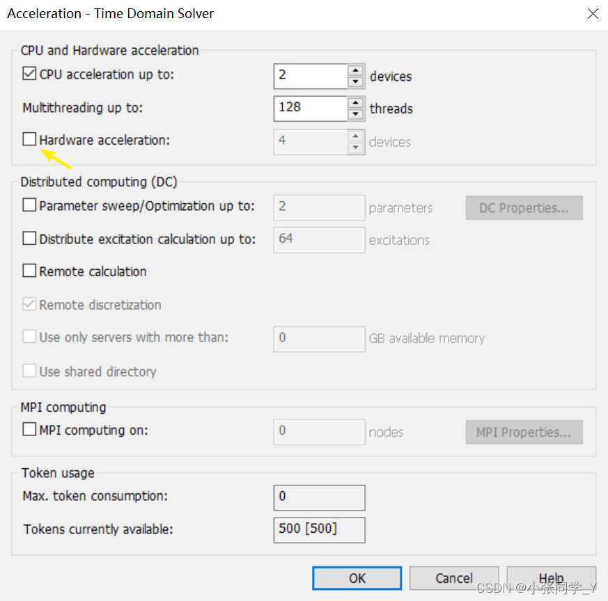 CST使用NVIDIA GPU硬件加速跑仿真——学习笔记_cst gpu加速-CSDN博客