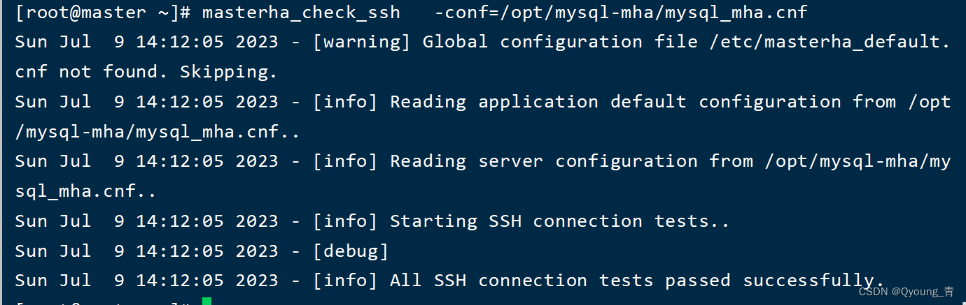 MySQL-MHA高可用步骤_mysql mha高可用怎么弄-CSDN博客