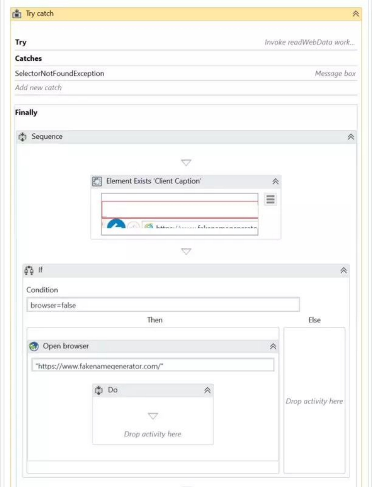 11.2 UiPath之必杀技Try Catch_uipath try-catch-CSDN博客