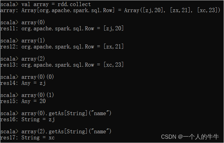 spark学习笔记（九）——sparkSQL核心编程-DataFrame/DataSet/DF、DS、RDD三者之间的转换关系_a.将这些数据先读成rdd再转化为dataframe b.创建 ...