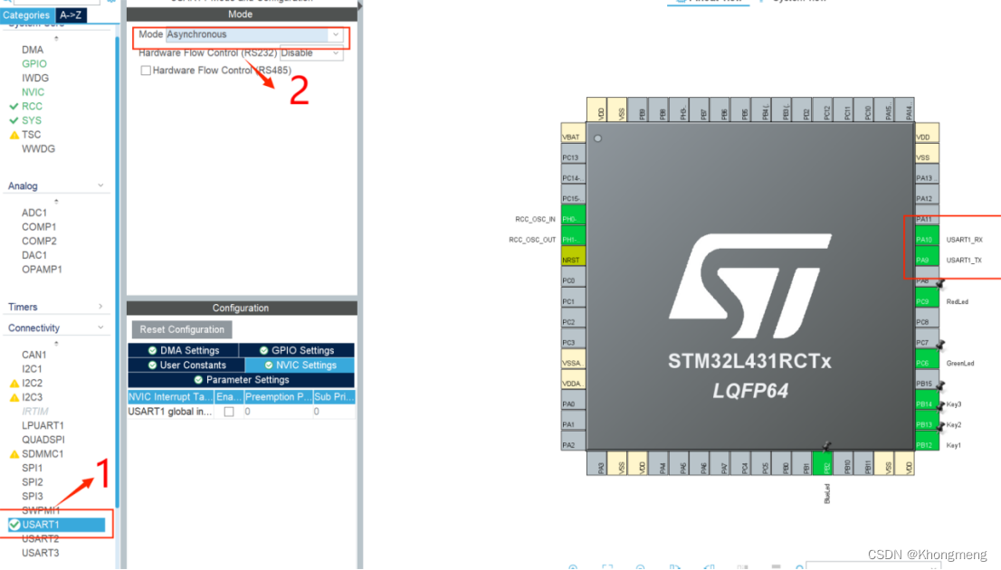 Stm32l431rct6的串口通信重定向实现printf打印功能stm32串口打印 Csdn博客 