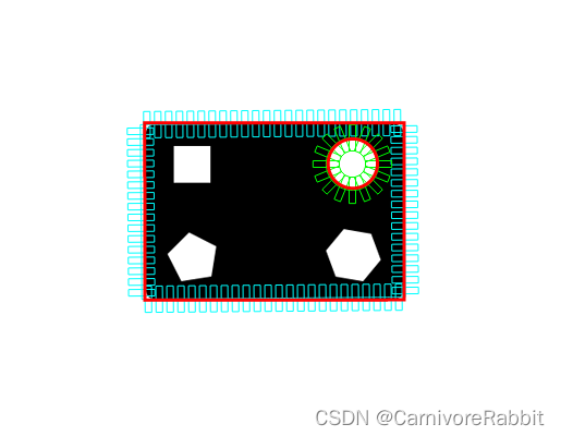 Halcon中的测量工具（找边找圆等）——Metrology系列_getshapemodelcontours-CSDN博客
