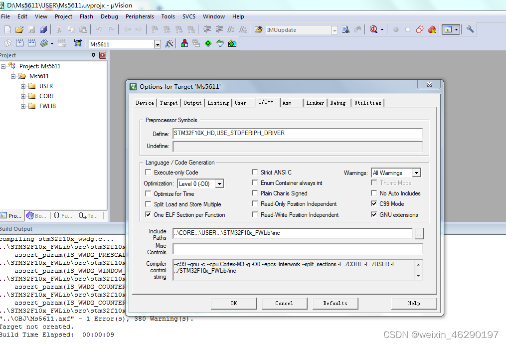 在MDK5下加载所有文件到工程_keil5怎么导入工程文件_weixin_46290197的博客-CSDN博客