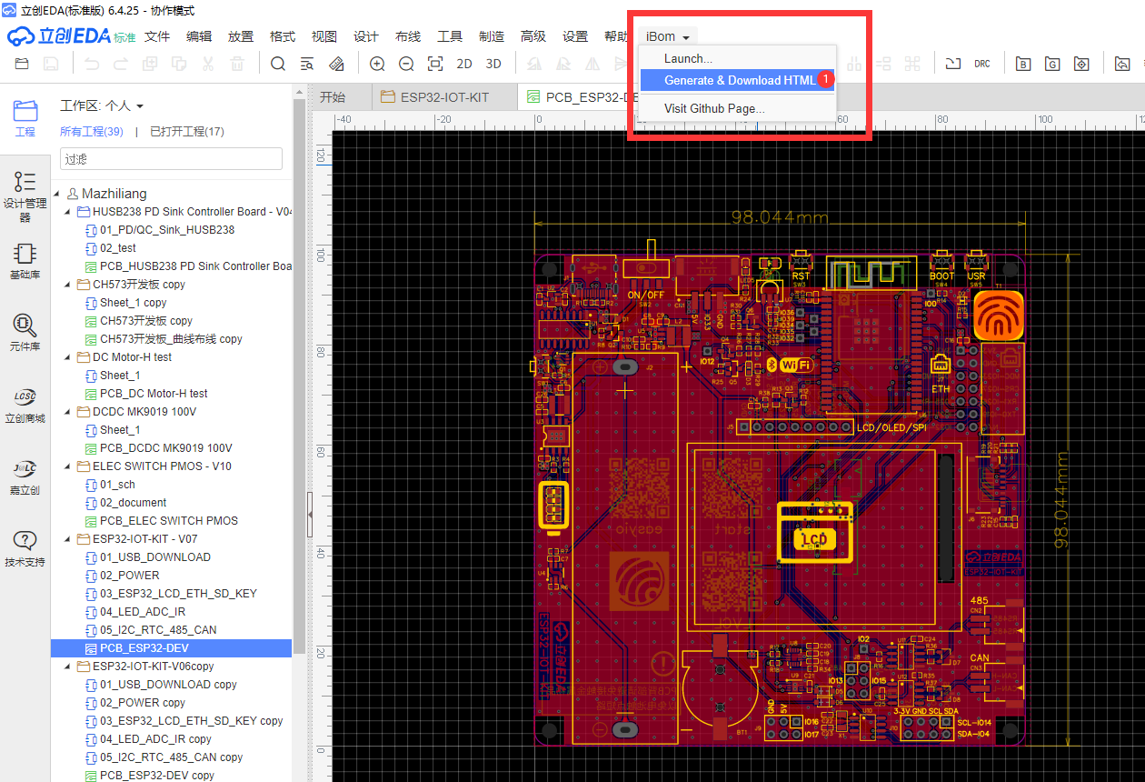 PCB BOM也能如此好看？图形化交互式BOM工具Interactive Html Bom使用分享_interactivehtmlbom-CSDN博客