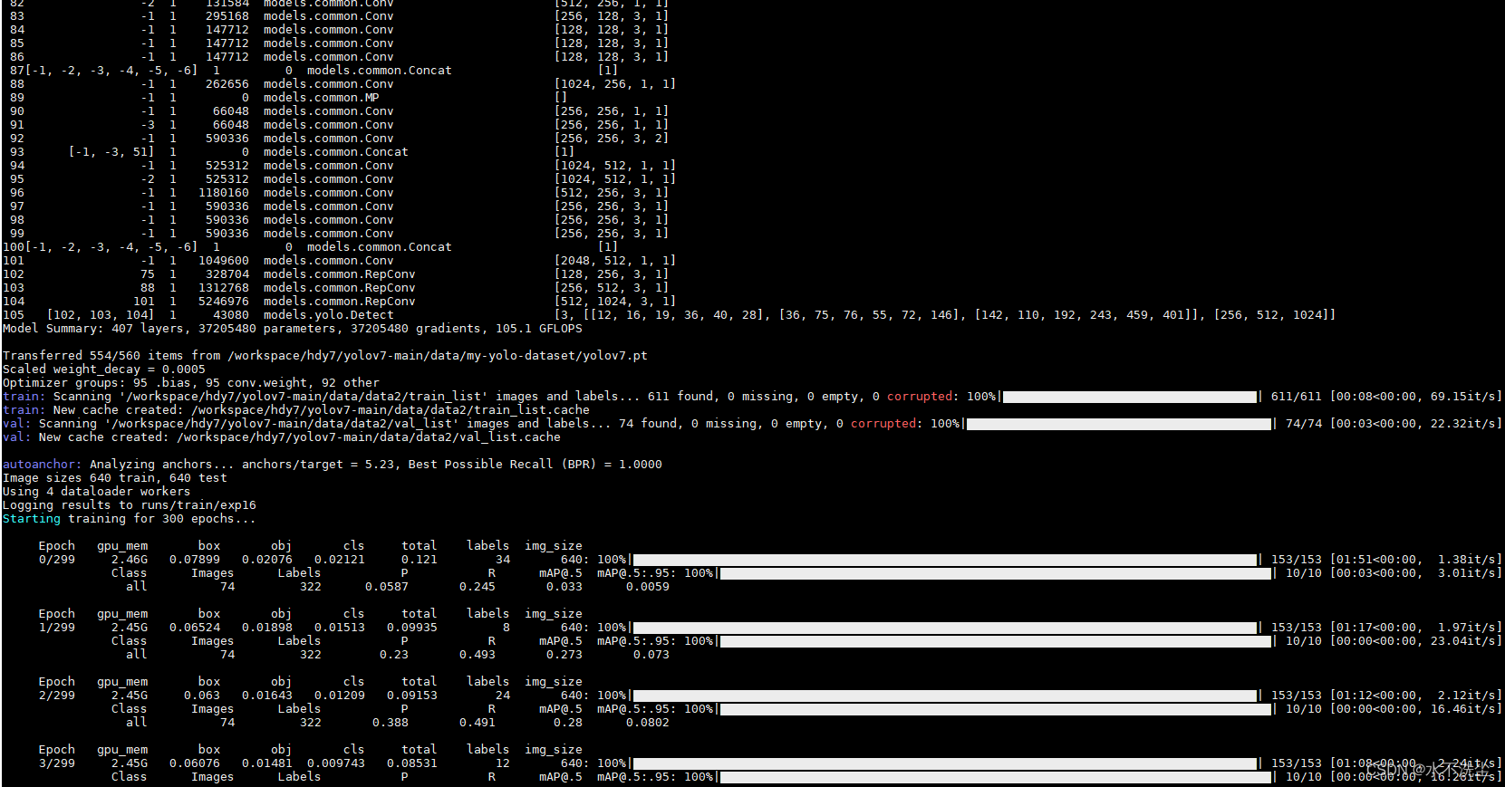 Yolov7远程服务器训练自己数据集踩坑记录在远程服务器上训练项目配置yaml文件 Csdn博客