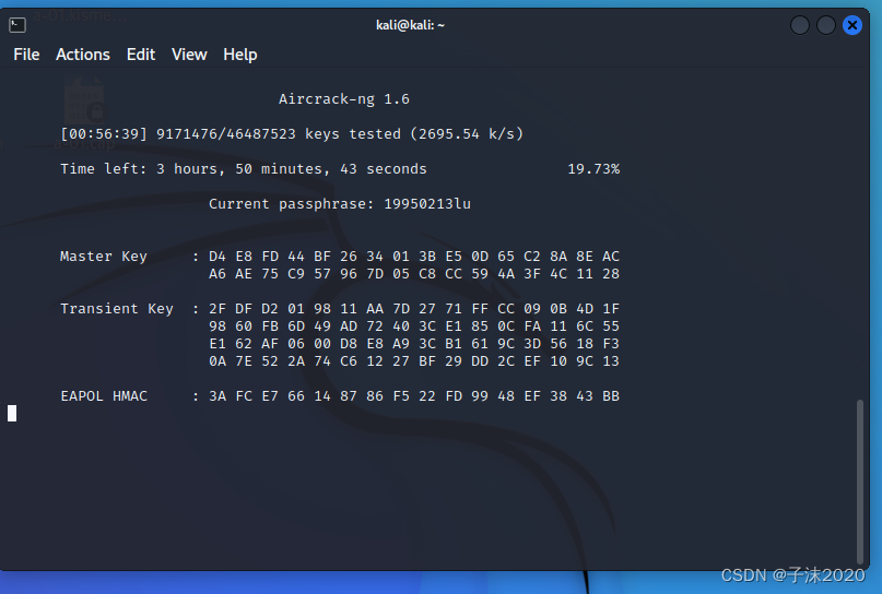 kali系统破解wifi密码_sudo airodump-ng -c 1 --ivs --bssid f2:74:8d:86:b0-CSDN博客