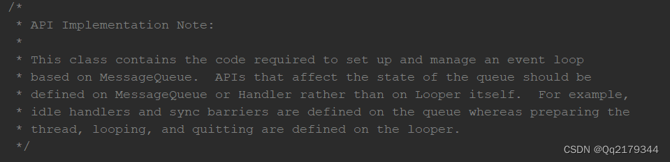 Android Looper用法及分析 Csdn博客