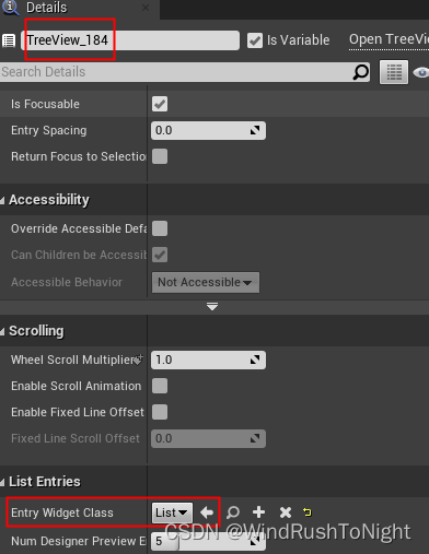 UE4UMG之TreeView_ue treeview-CSDN博客