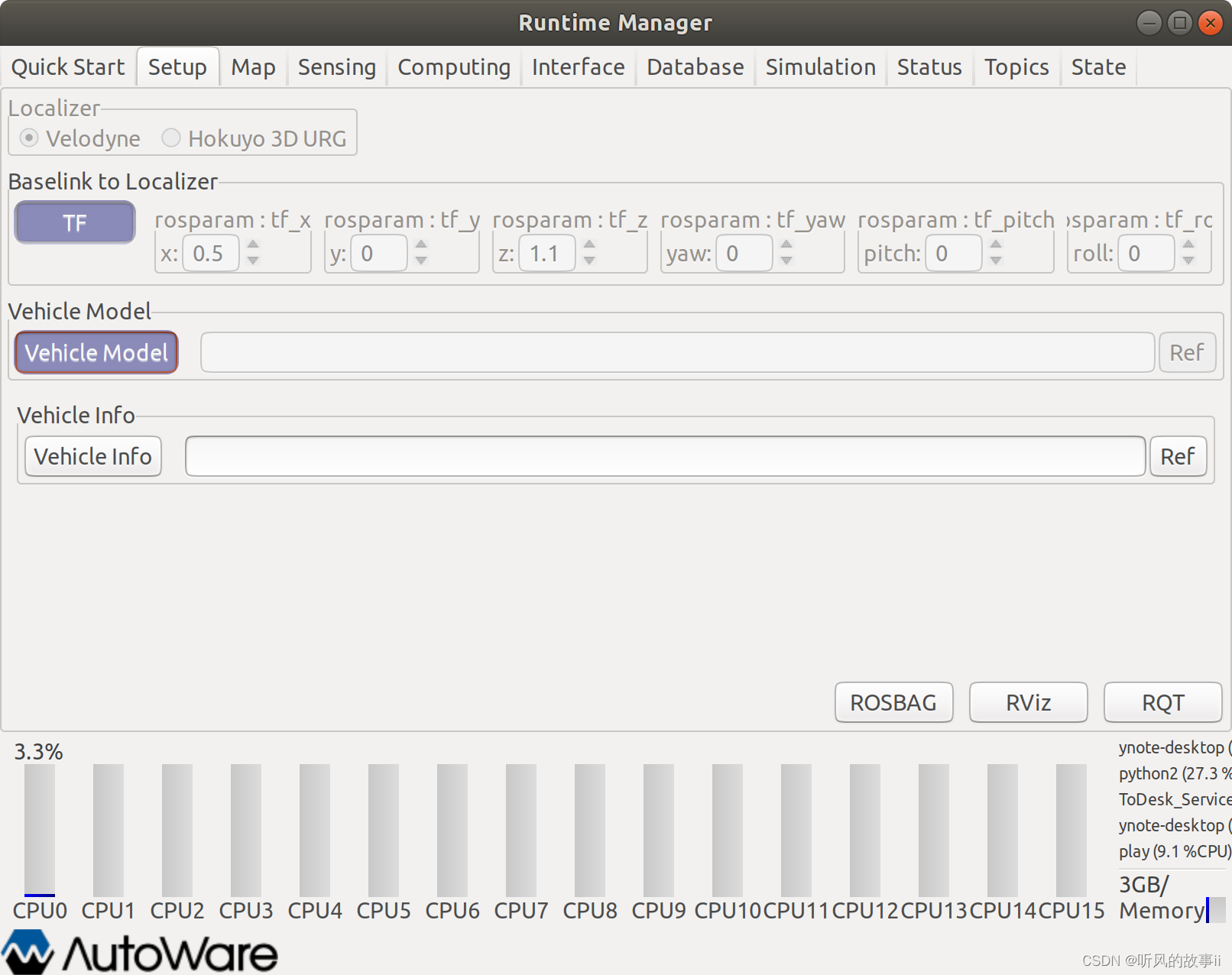 Ubuntu18.04 autoware与云乐小车联合调试_autoware中map坐标系和world坐标系的关系-CSDN博客