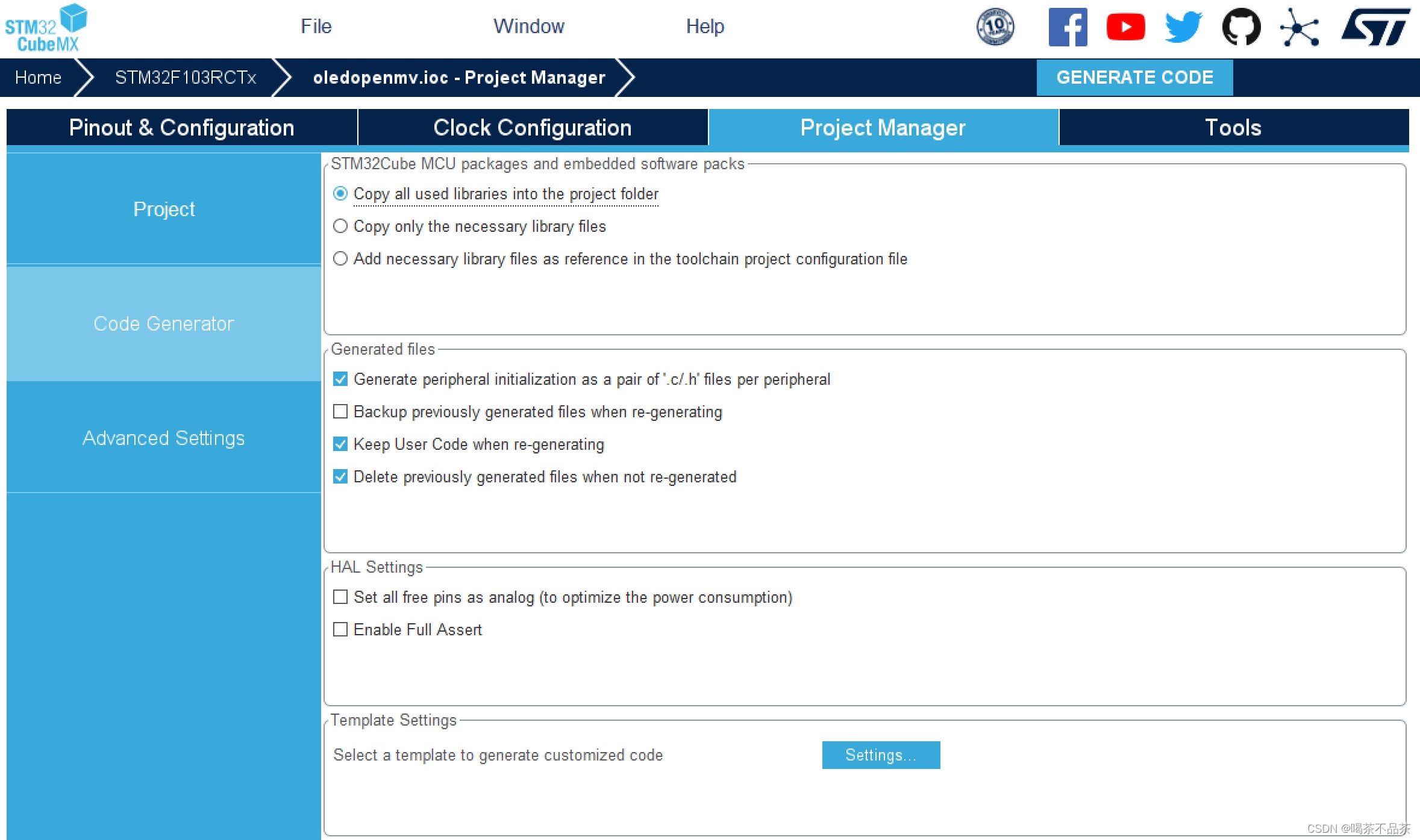 STM32在OLED上显示温湿度（HAL库）_stm32cube温湿度oled显示-CSDN博客