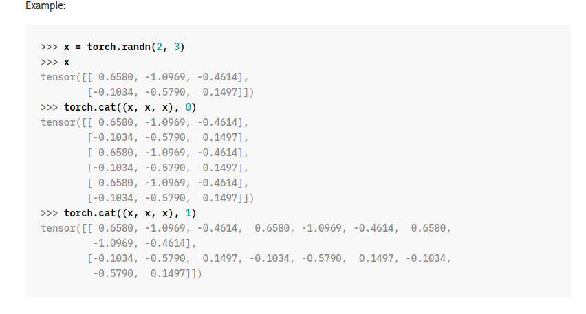 【笔记】torch.cat((a,b),dim=?): 将元素按照a与b的shape从左至右进行拼接_torch.cat([a,b], dim ...