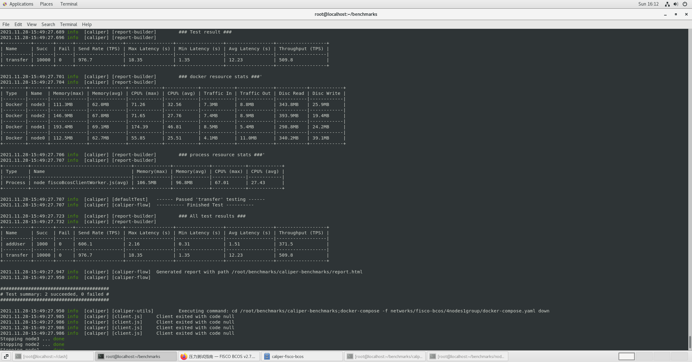 使用caliper对FISCO-BCOS进行压力基准性测试_caliper-fisco-bcaos-CSDN博客