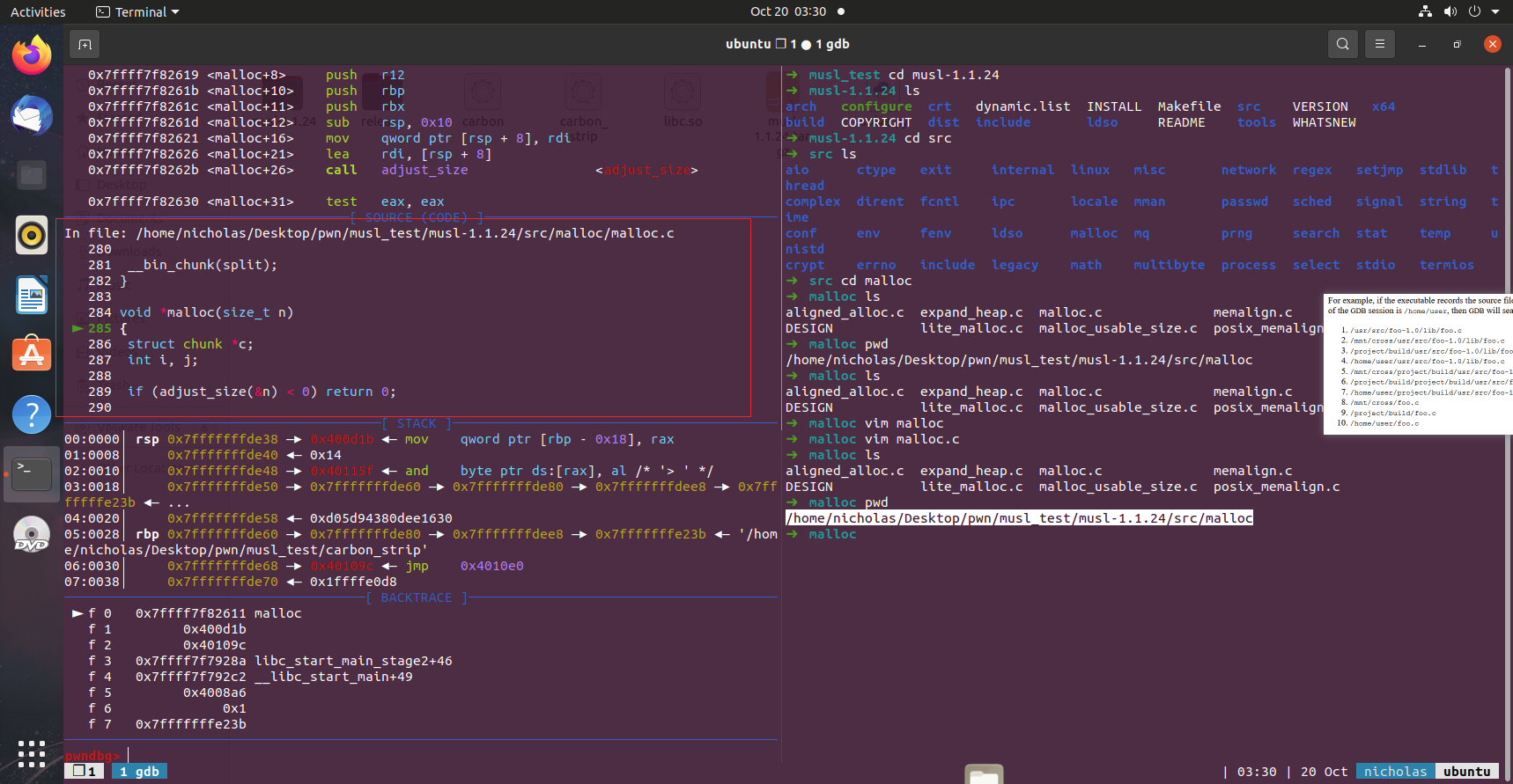 pwn musl libc环境配置_pwntools libc不匹配-CSDN博客