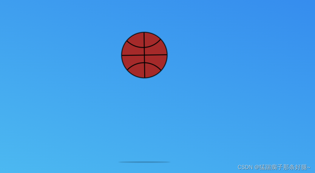 Css3中的动画特效 跳动的篮球css3实现动态小球 Csdn博客 