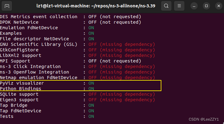 ns3学习记录（二）：核心概念&可视化依赖安装&first.cc-CSDN博客
