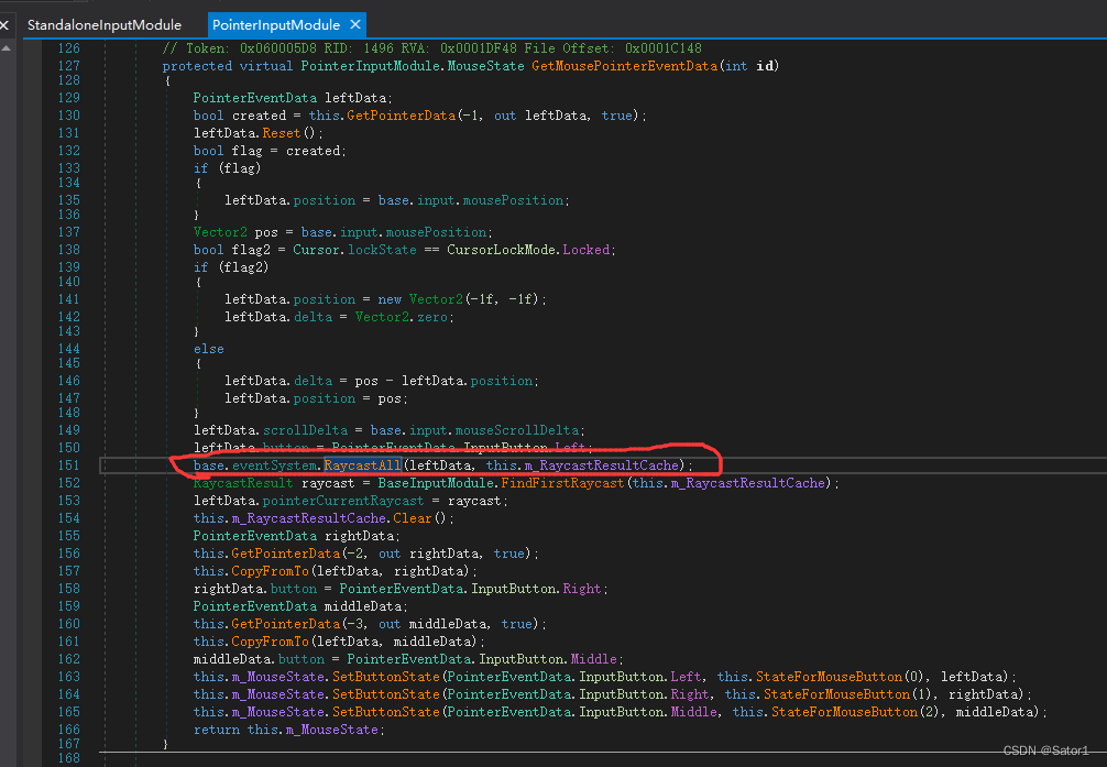 剖析unity中的eventsystem Unity Eventsystem Raycastall Csdn博客