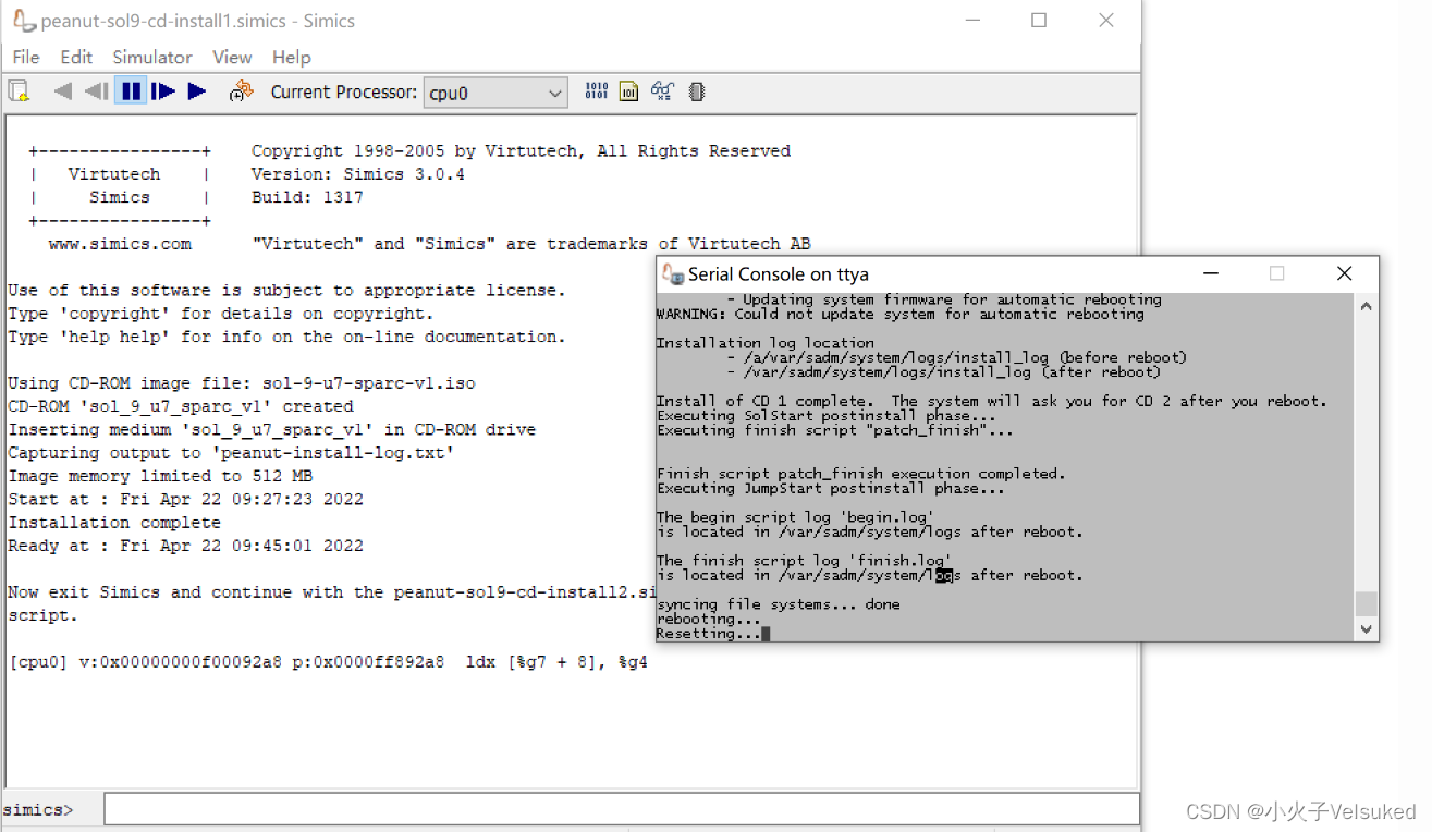 simics虚拟机+solaris 9 sparc系统运行memory compiler(非常详细)-CSDN博客