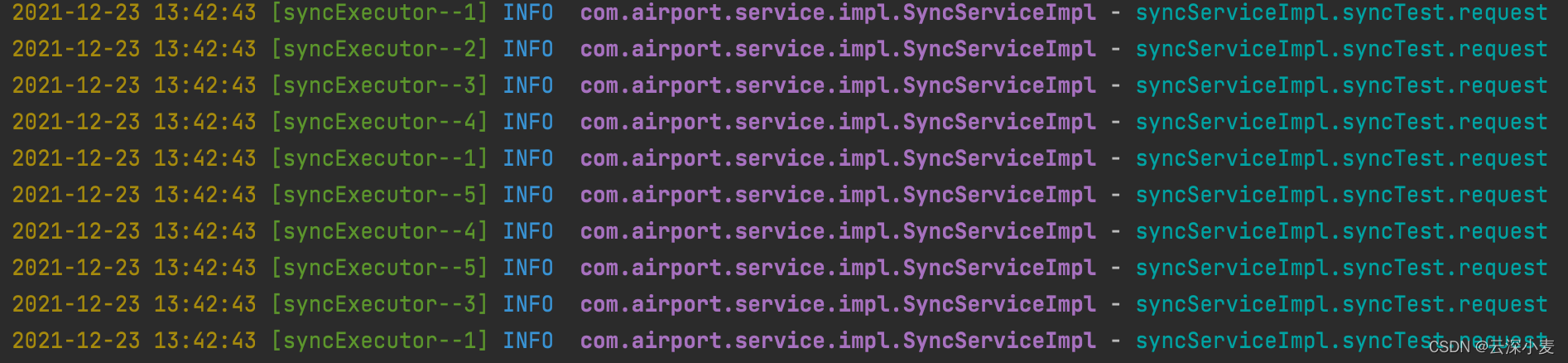 Springboot使用线程池(threadpooltaskexecutor) Threadpooltaskexecutor Setthreadnameprefix 云深小麦的博客 Csdn博客