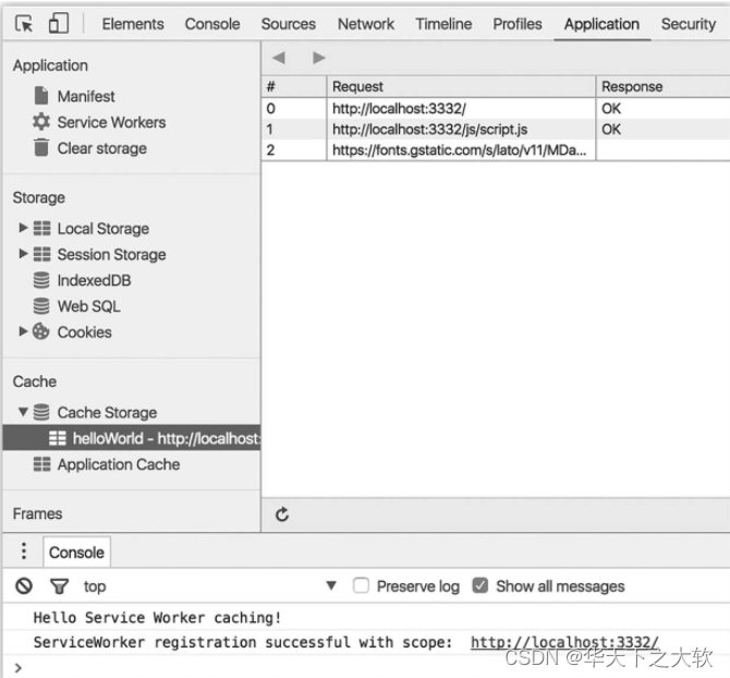 PWA的特性、Service Worker的生命周期、拦截及缓存实例_service worker拦截网络请求-CSDN博客
