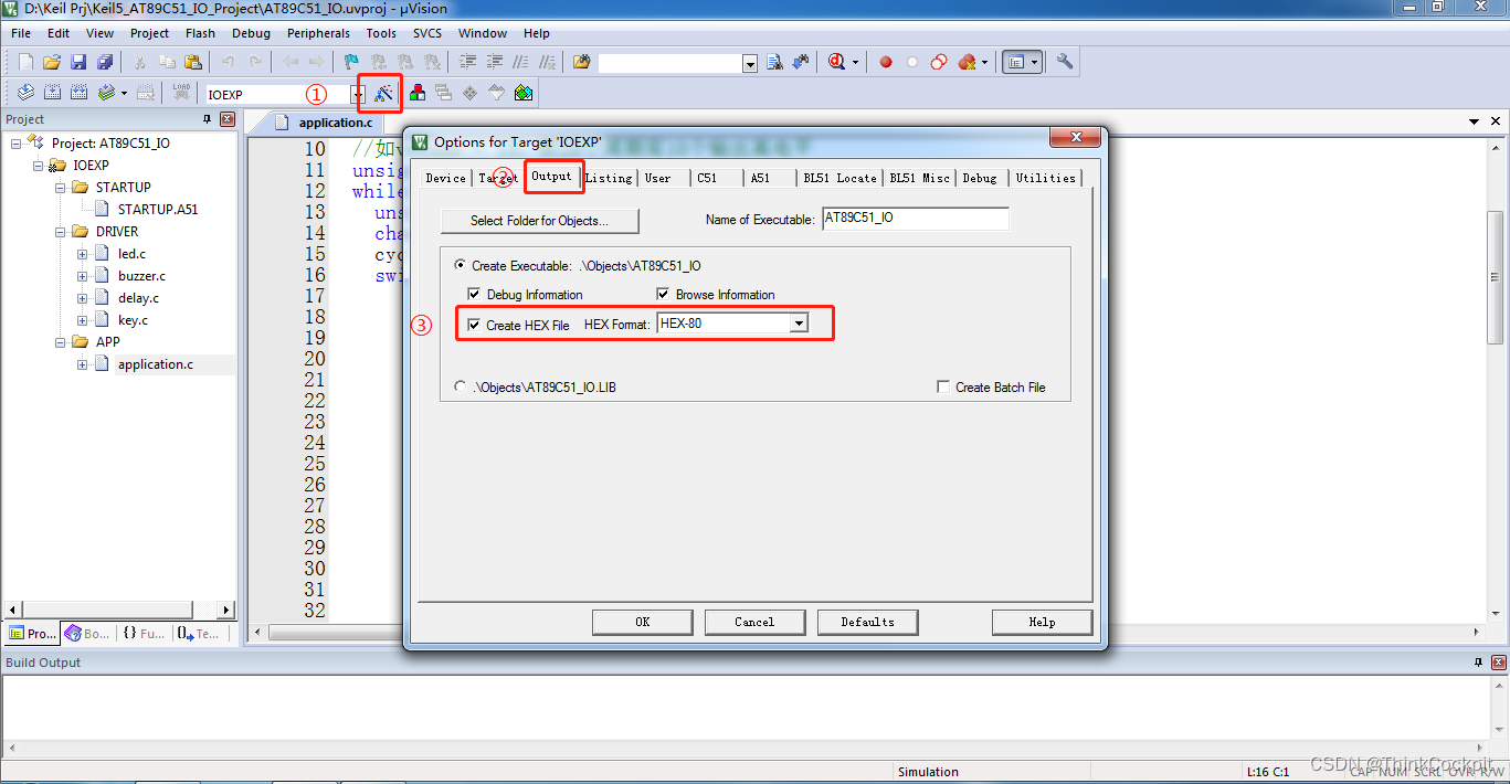 从51到ARM裸机开发实验(003) AT89C51 GPIO实验_at89c51 p0-CSDN博客
