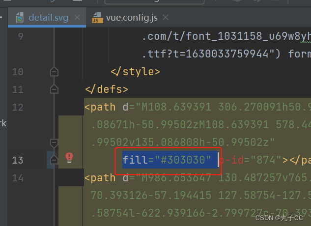 svg修改颜色失败-解决svg 自带 fill 的问题_svg fill不生效-CSDN博客