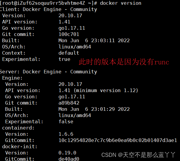 安装的docker没有runc怎么解决？_docker 没有runc-CSDN博客