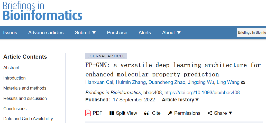 Briefings in bioinformatics2022 | FP-GNN+：用于分子性质预测的versatile DL架构-CSDN博客